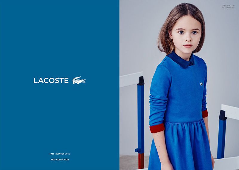 Kids Autumn Winter 2016 Look Book (Lacoste)