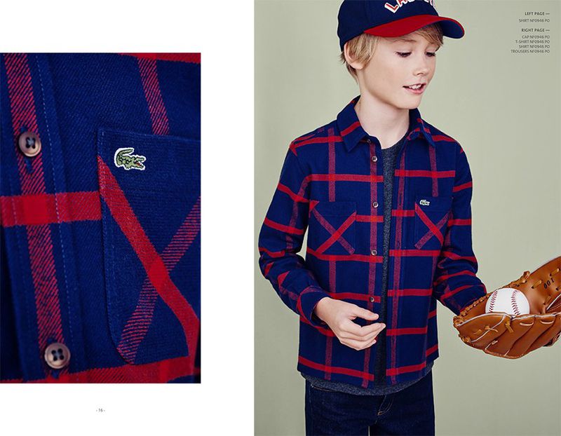 Kids Autumn Winter 2016 Look Book (Lacoste)