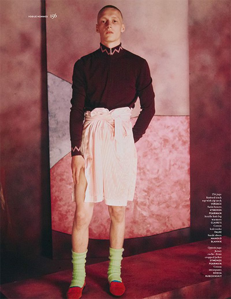 Young, wild and fancy free (Vogue Hommes)