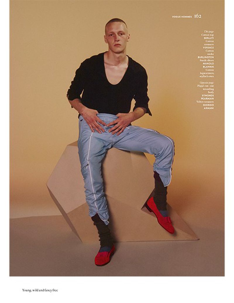 Young, wild and fancy free (Vogue Hommes)
