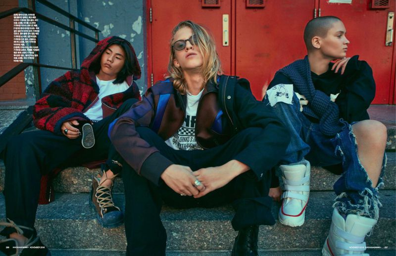 New Kids on the Block (Arena Homme + Korea)