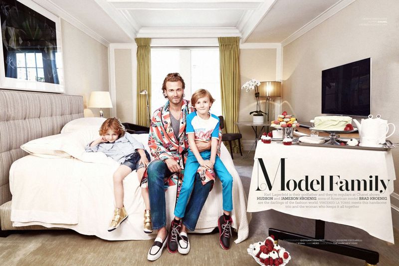 Model Family for Prestige Magazine (Prestige Magazine Asia)