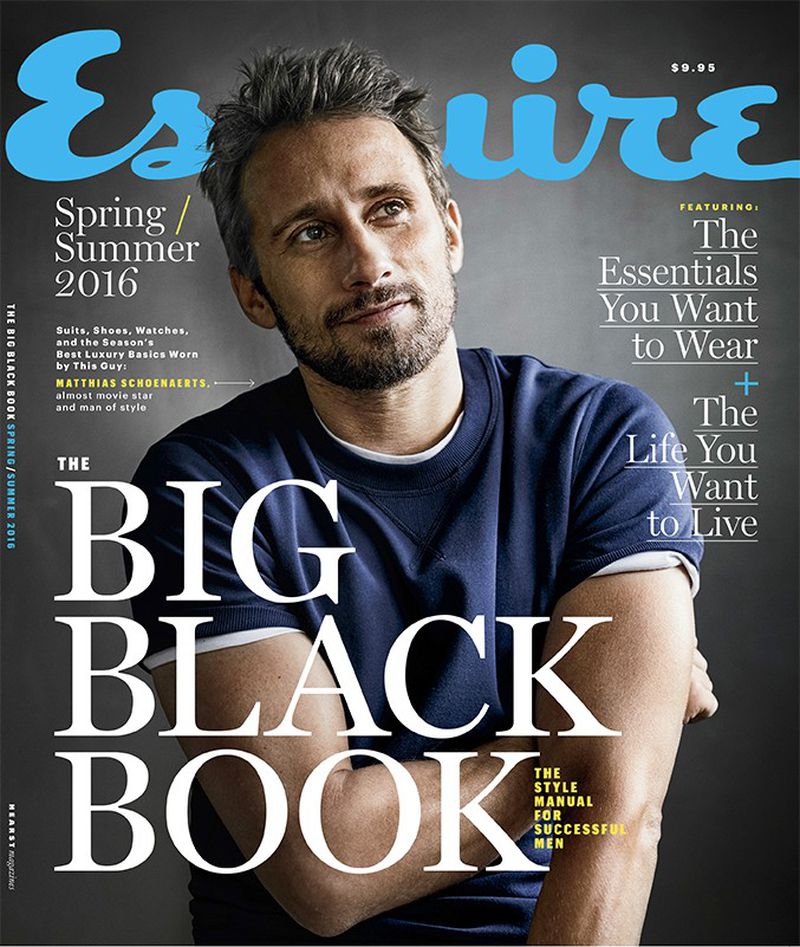 Esquire The Big Black Book S/S 16 Cover (Esquire The Big Black Book)