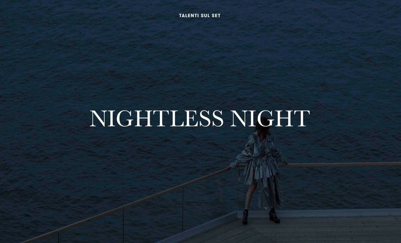 Nightless Night (Vogue.it)