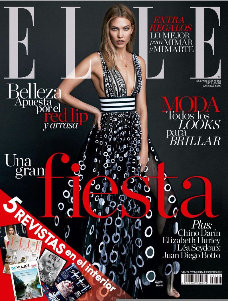 Elle Spain December 2016 Covers (Elle Spain)