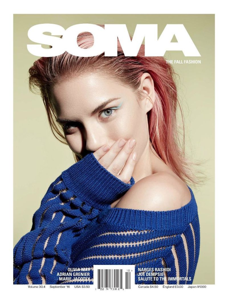Soma Sept 2016 The Fall Fashion Cover (SOMA Magazine)