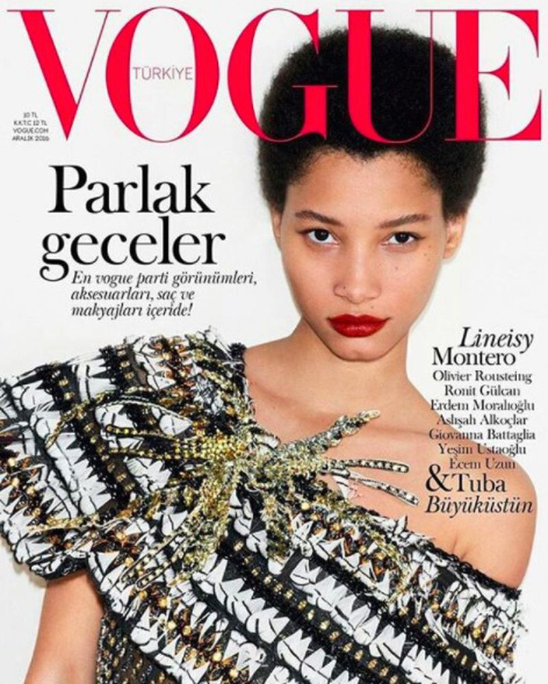 Vogue Turkey December 2016 Cover (Vogue Turkey)