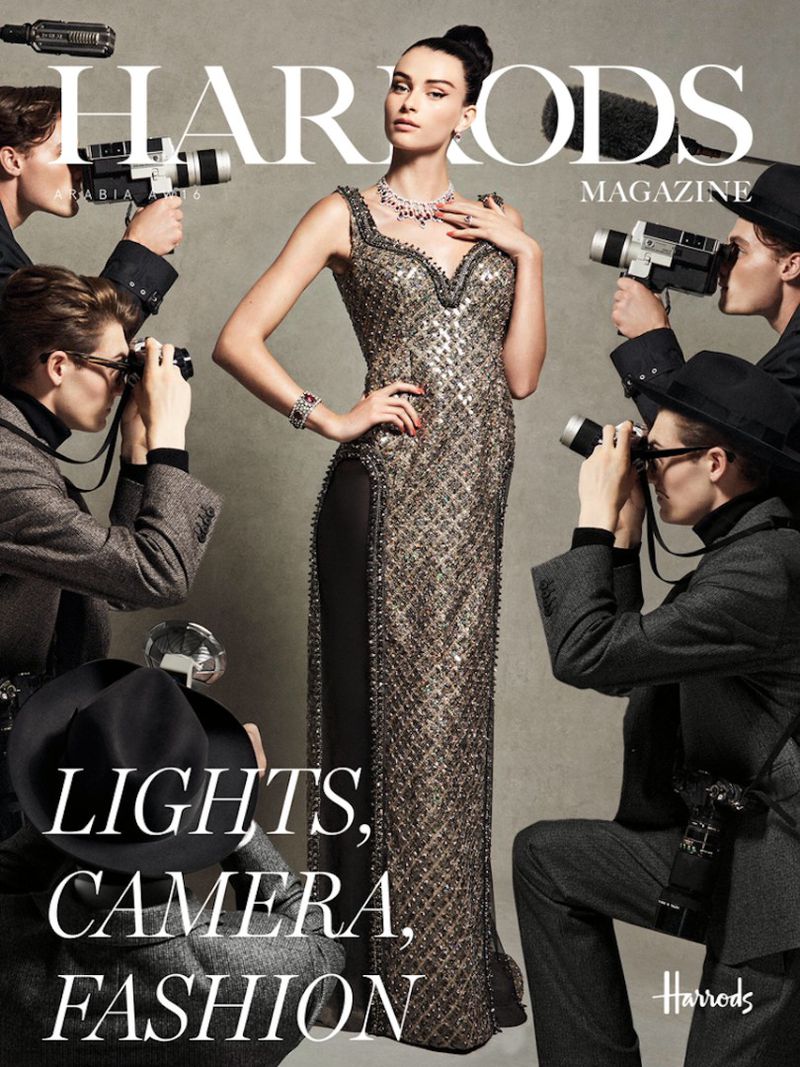 Harrods Magazine Arabia A/W 16 Cover (Harrods)