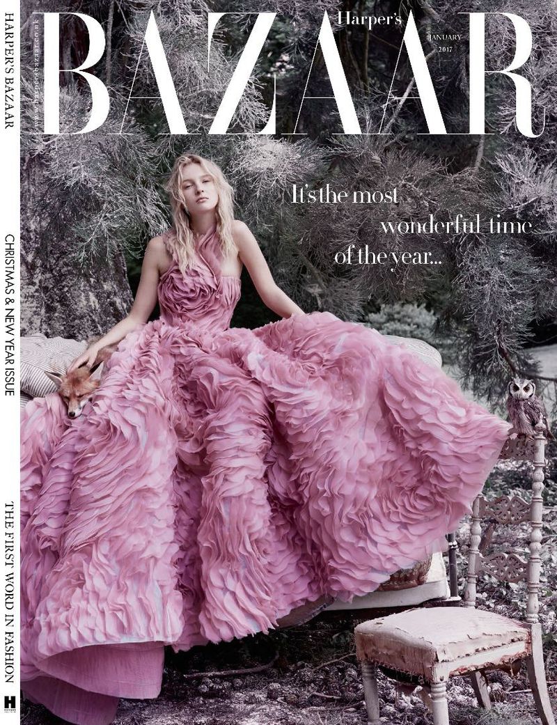 Harper's Bazaar UK January 2017 Covers (Harper's Bazaar UK)