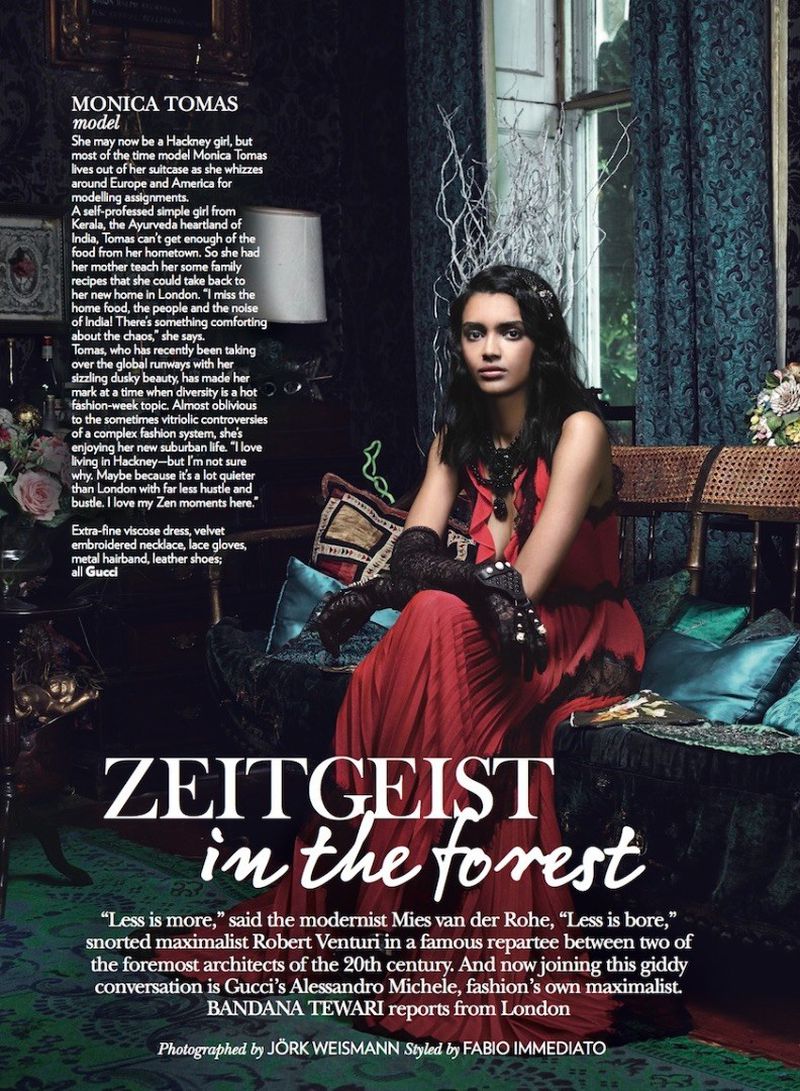 ZEITGEIST in the forest (Vogue India)