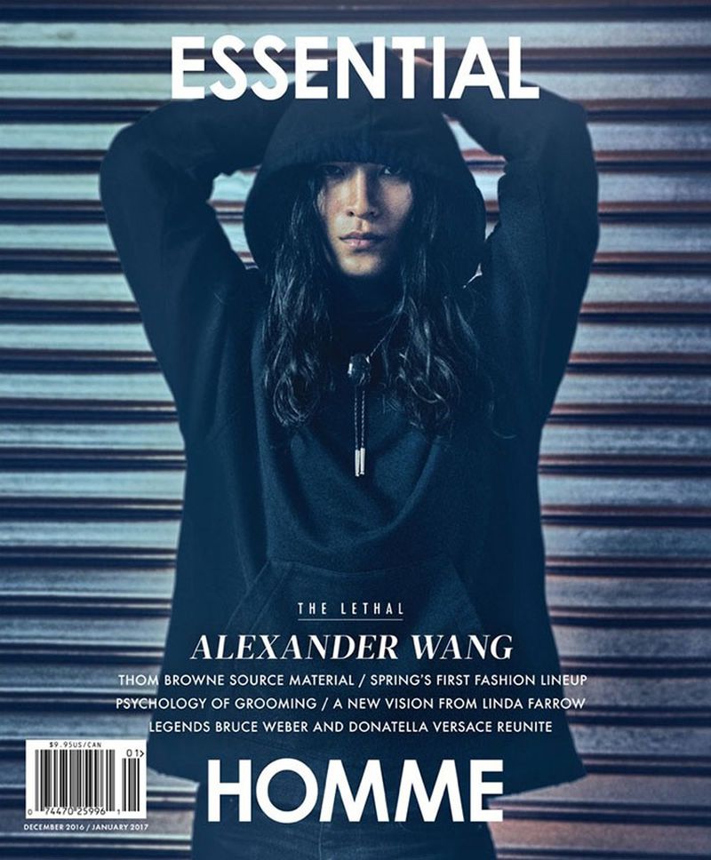 Essential Magazine Dec/Jan 17 Cover (Essential Homme)