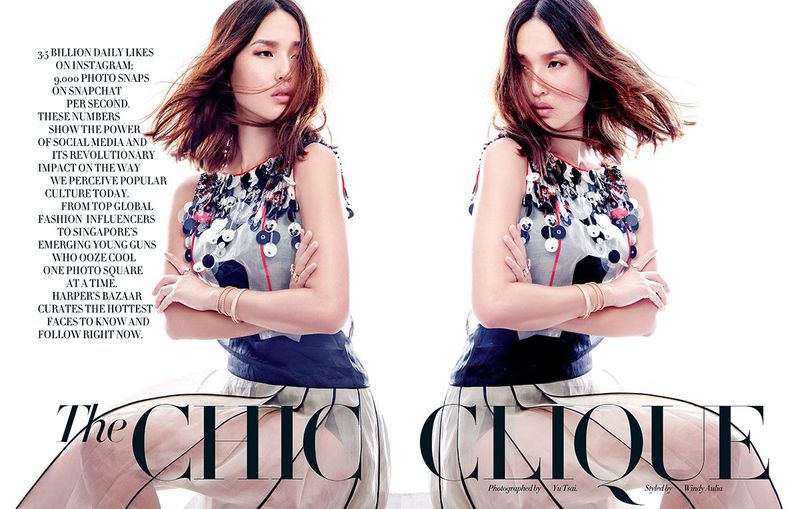 The Chic Clique (Harper's Bazaar Singapore)