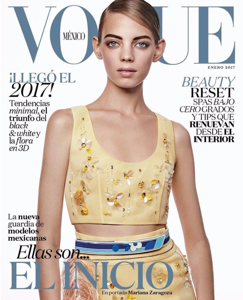 Vogue Mexico January 2017 Covers (Vogue Mexico)