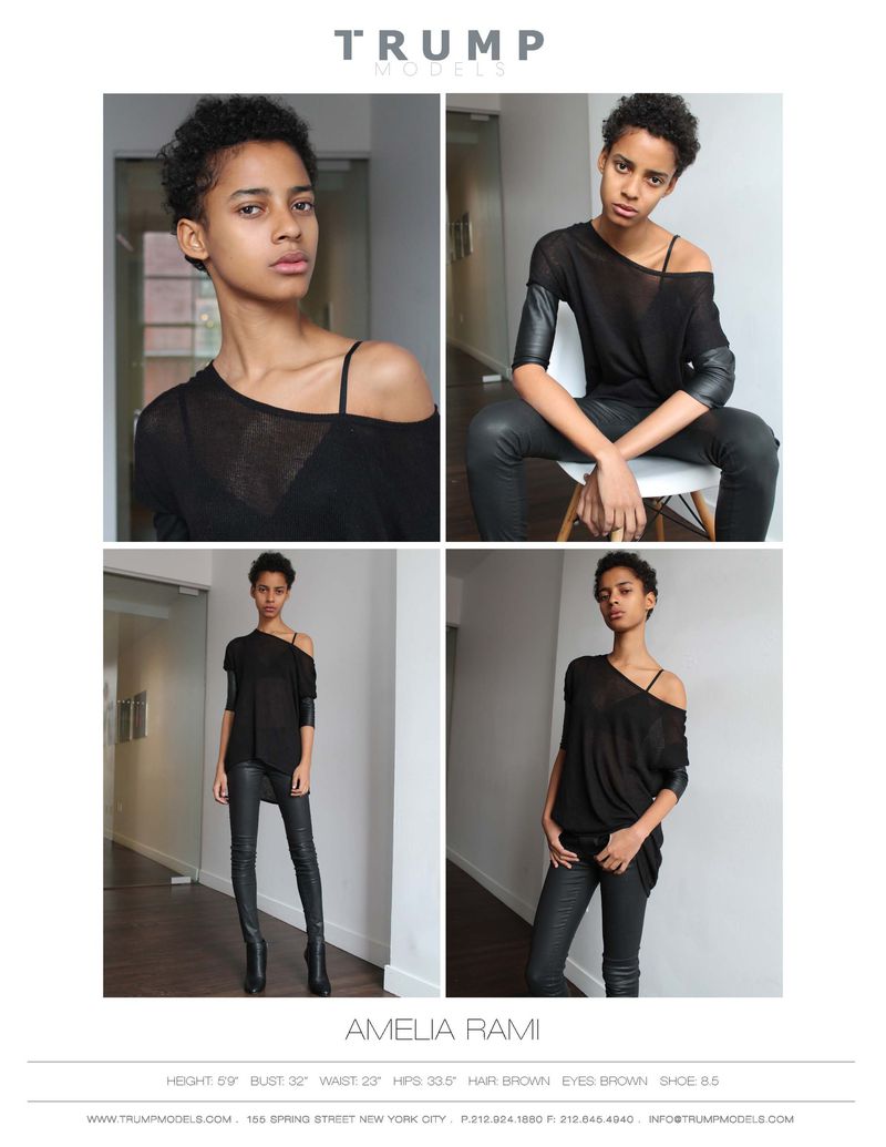 Trump Management S/S 16 Polaroids/Portraits (Polaroids-Digitals)