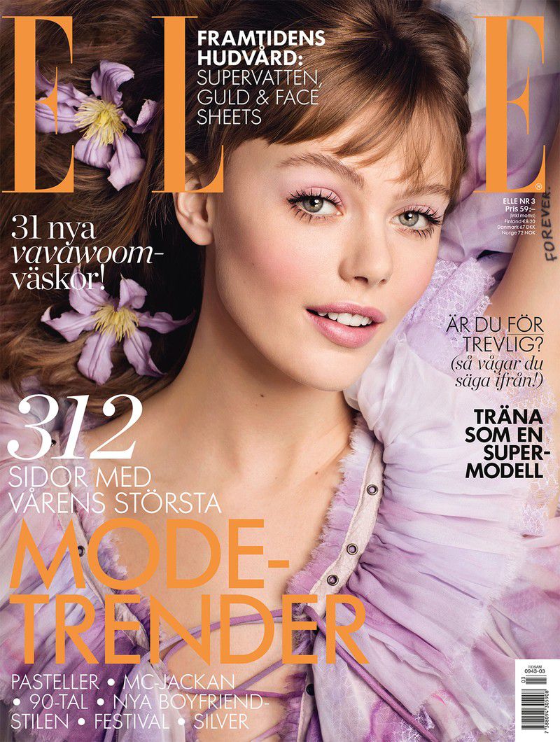 Elle Sweden March 2016 Cover (Elle Sweden)