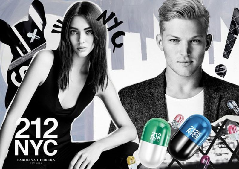 Carolina Herrera 212 Pill Fragrance Campaign (Carolina Herrera)