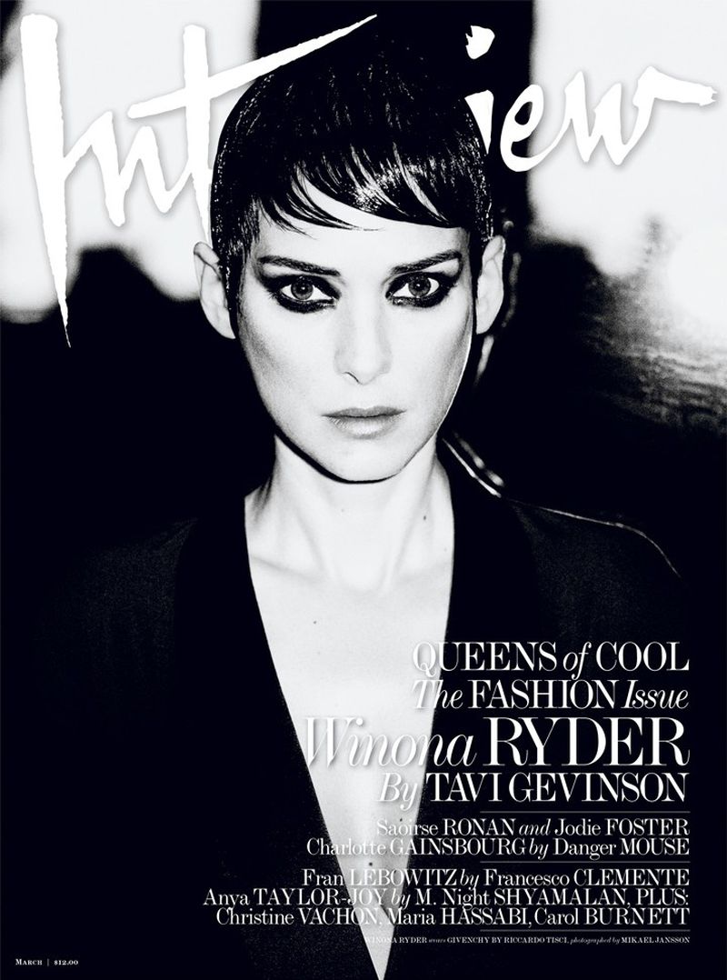 Interview March 2016 Covers (Interview Magazine)