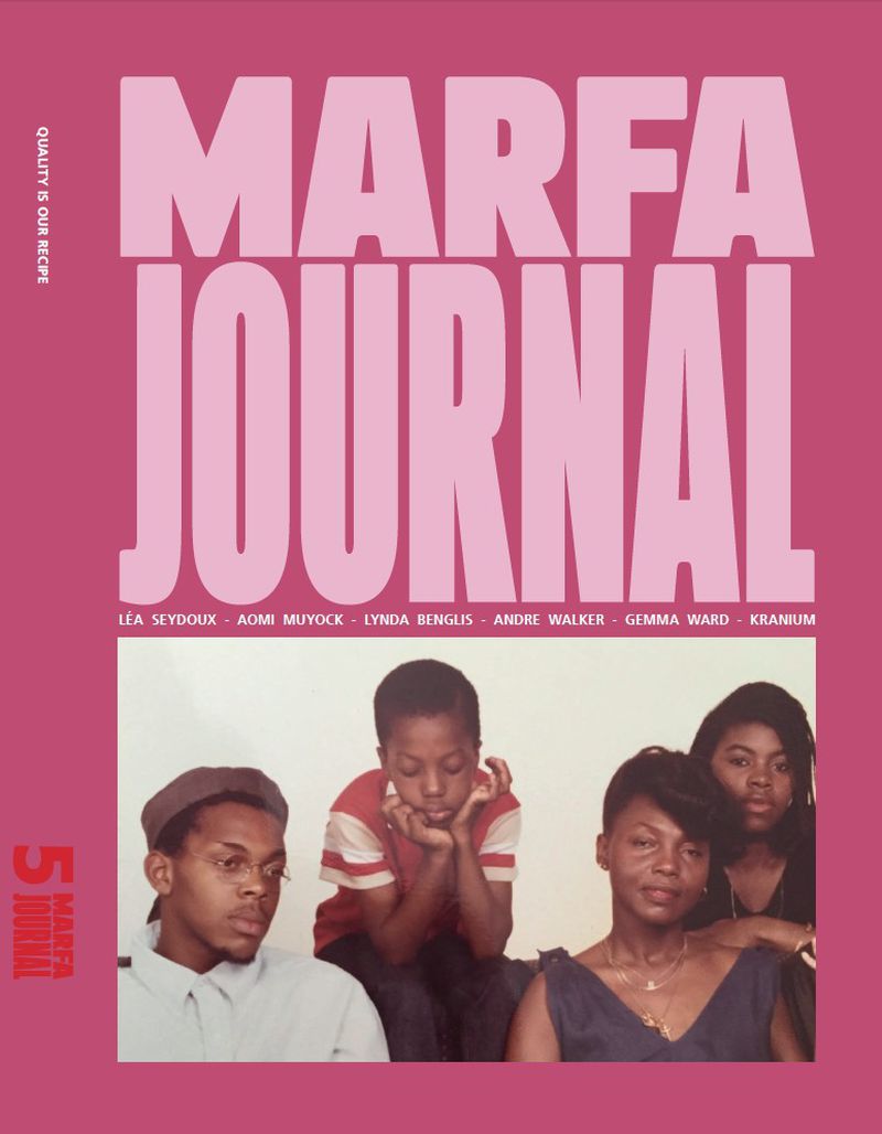 Marfa Journal #5 S/S 16 Covers (MARFA)