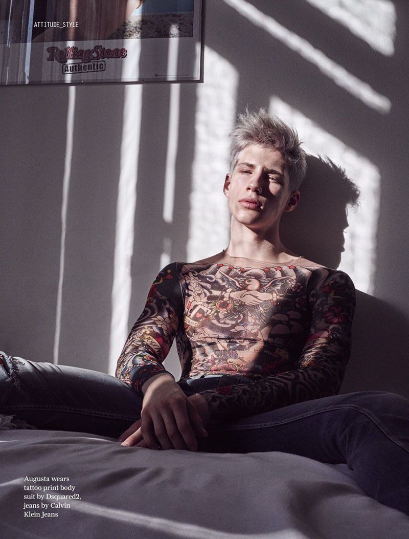 Perennial Florals with Augusta Alexander & Sascha Wolf (Attitude Magazine)