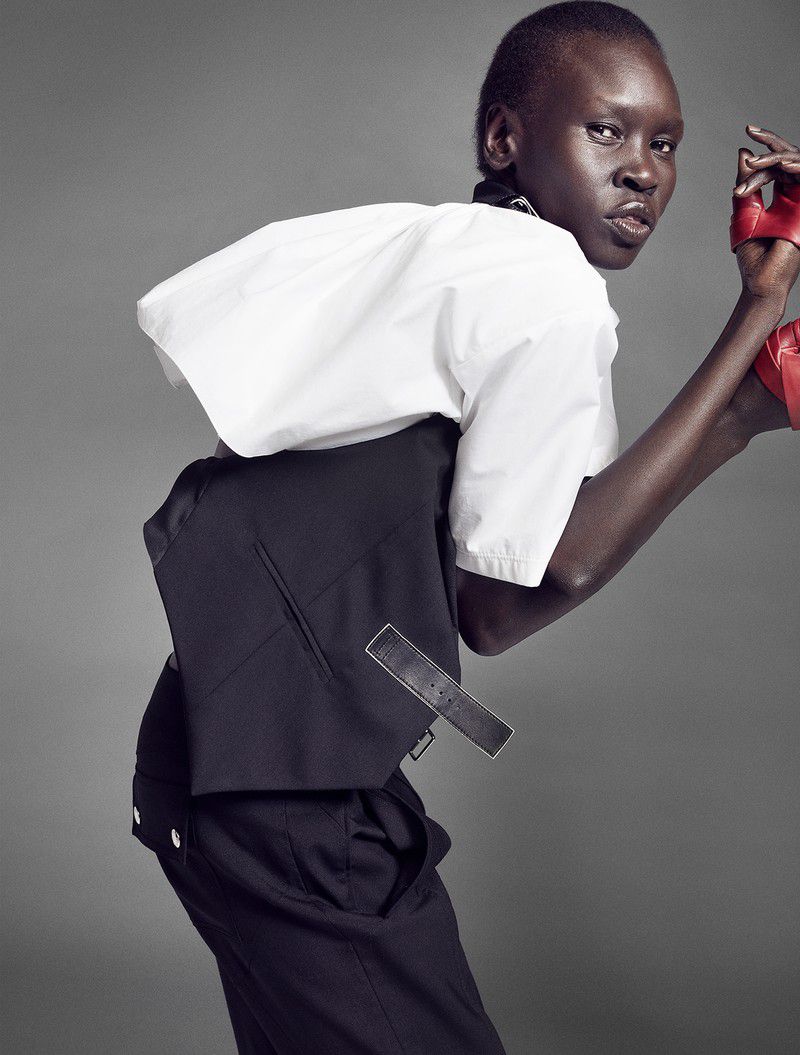 Alek Wek (Styleby Magazine)