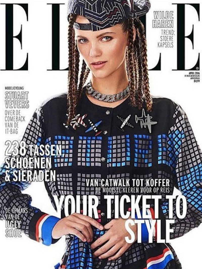 Elle Netherlands April 2016 Cover (Elle Netherlands)