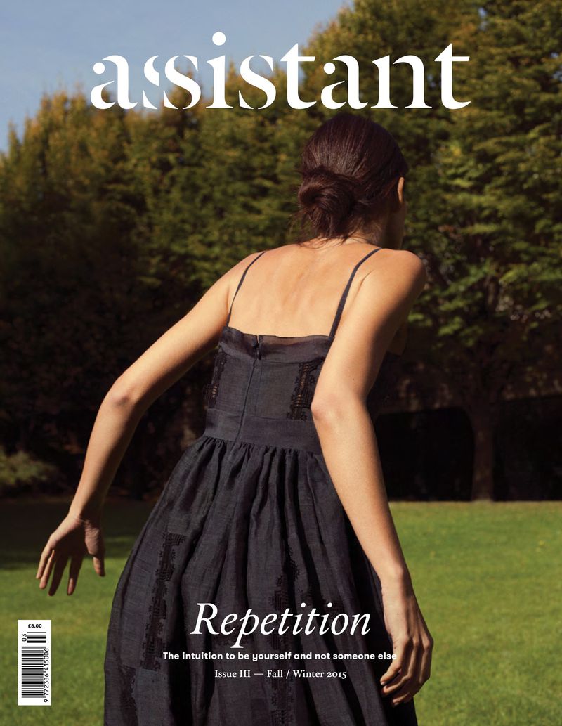 Assistant Magazine FW 15 Cover (Assistant Magazine)