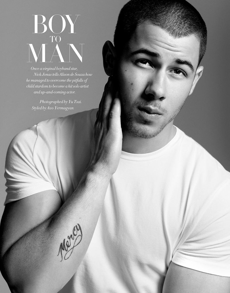 #Tbt Nick Jonas na capa da Harper’s Bazaar Man Singapore – Gossip Boy