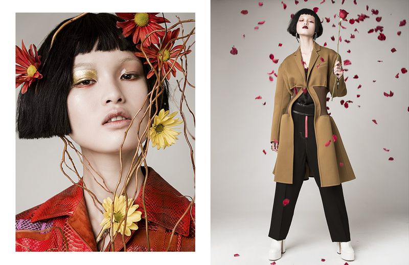 MDC Beauty: Flower Power (Models.com)