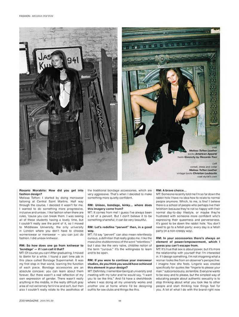 Down the Rabbit Hole by Matt Colombo (Zoo Magazine)