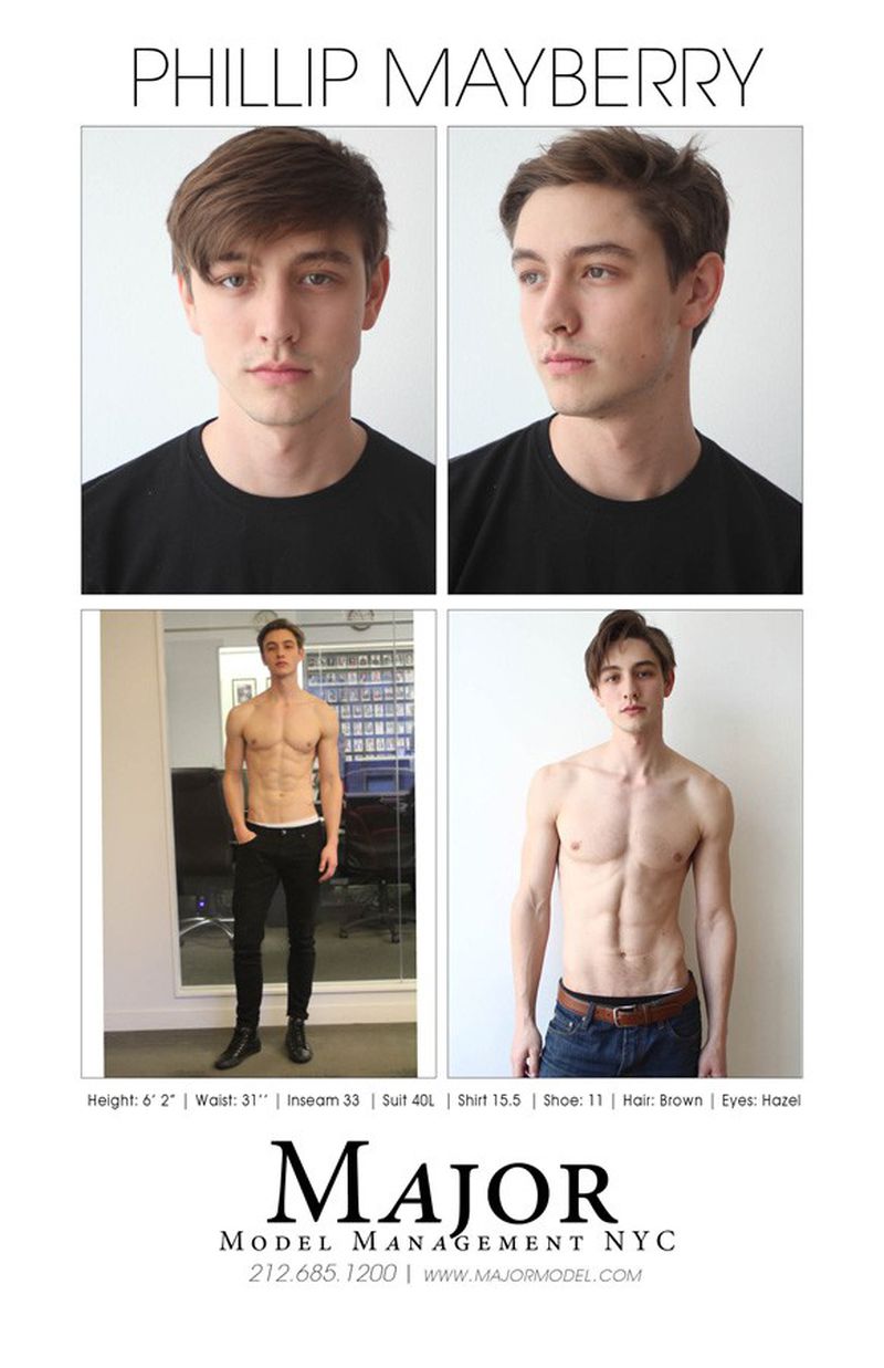 Major Models Men S/S 16 Polaroids/Portraits (Polaroids-Digitals)