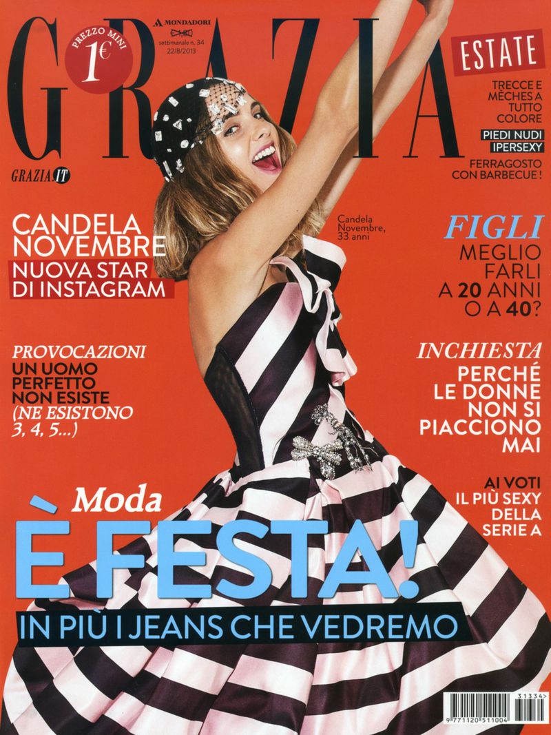 Grazia Italy August 2013 Cover (Grazia Italy)
