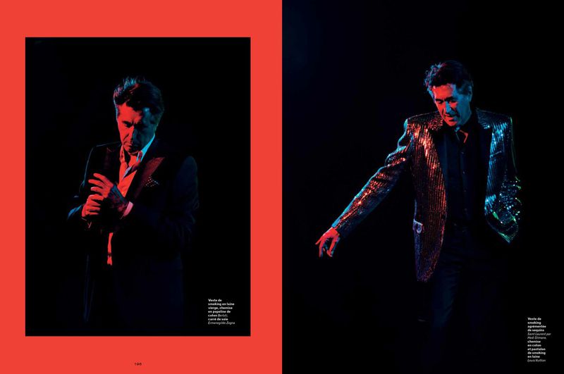 Bryan Ferry (L'Officiel Hommes Paris)