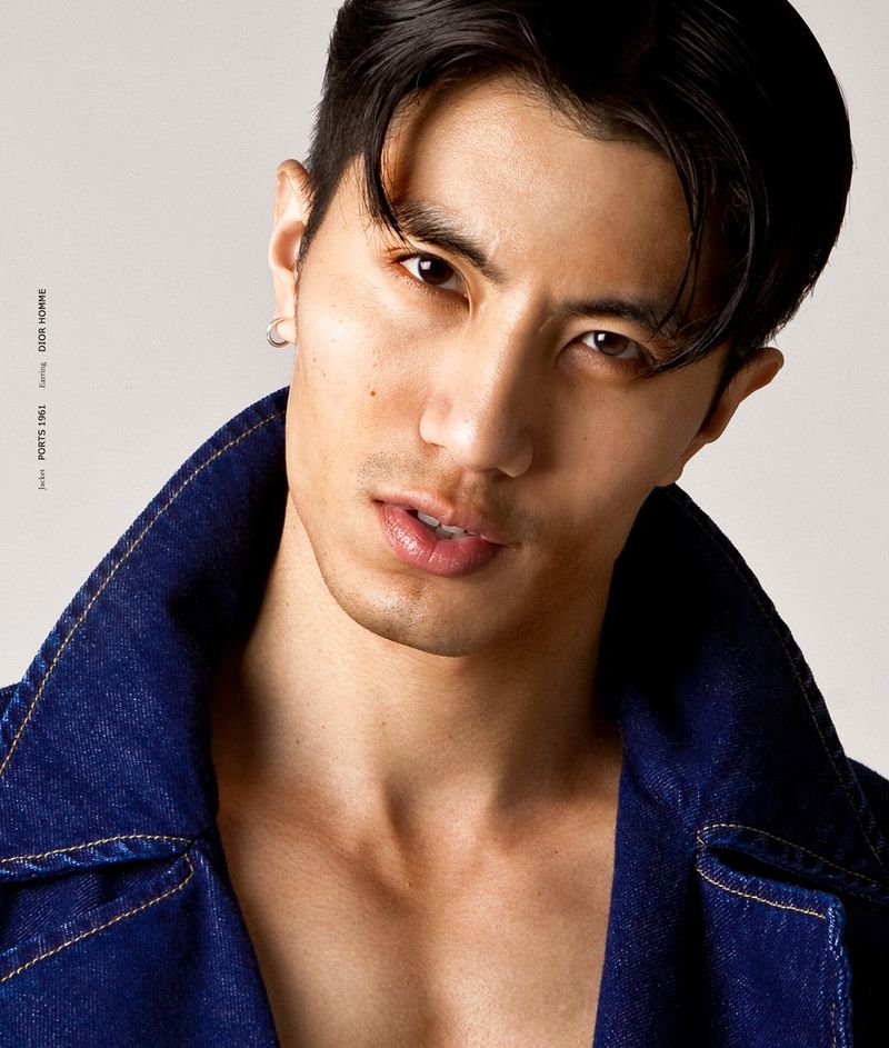 Wilfred Huang in True Blue for FACTORY Fanzine (Various Editorials)