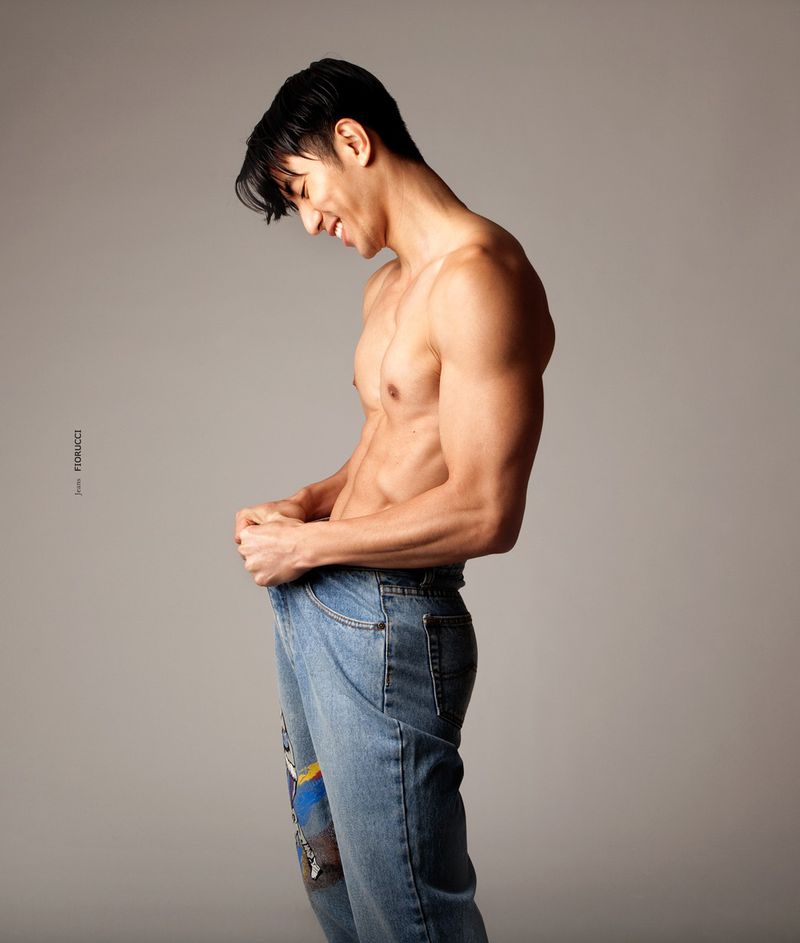 Wilfred Huang in True Blue for FACTORY Fanzine (Various Editorials)