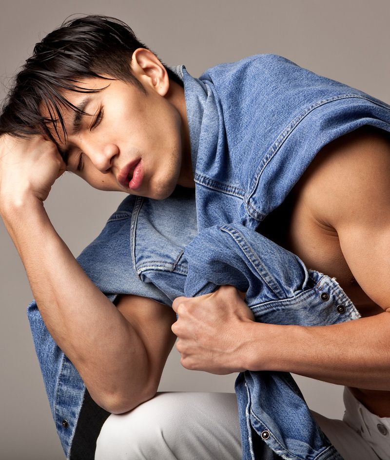 Wilfred Huang in True Blue for FACTORY Fanzine (Various Editorials)