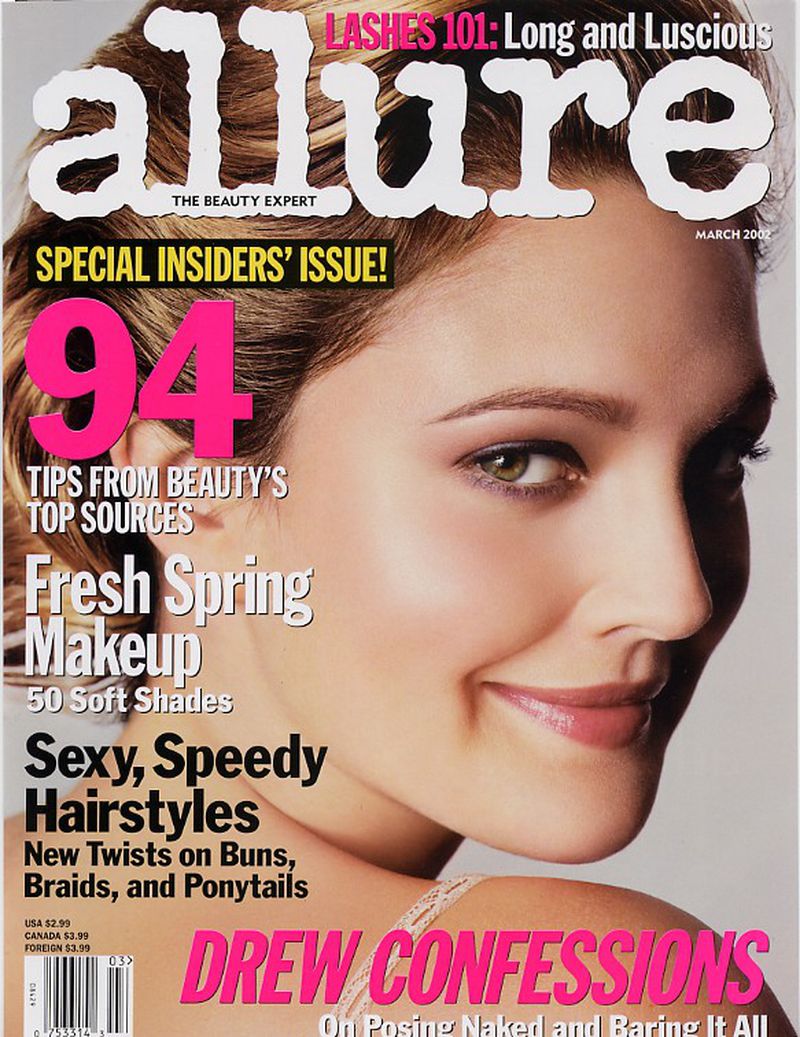 Allure Magazine March 2002 Cover (Allure Magazine)