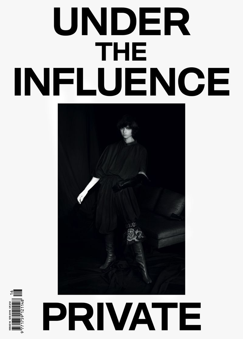 Under The Influence S/S 16 Cover (Under the Influence Magazine)