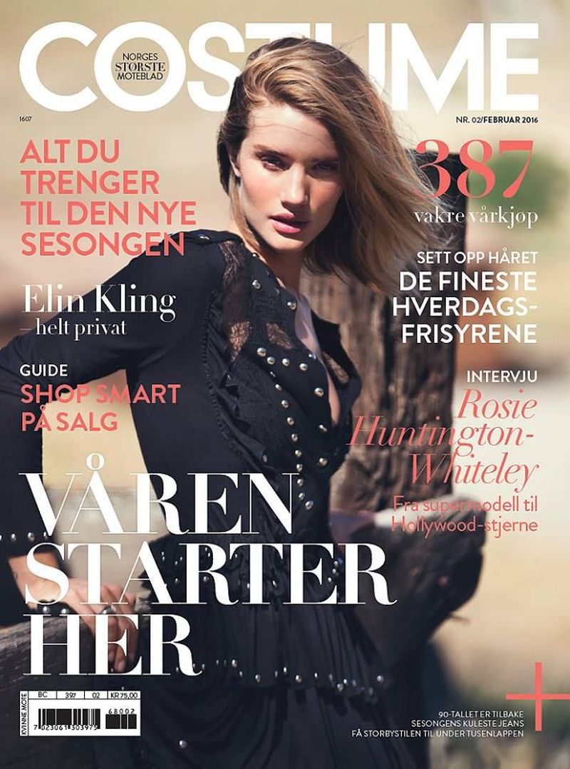 Costume Magazine February 2016 Cover (Costume Denmark)