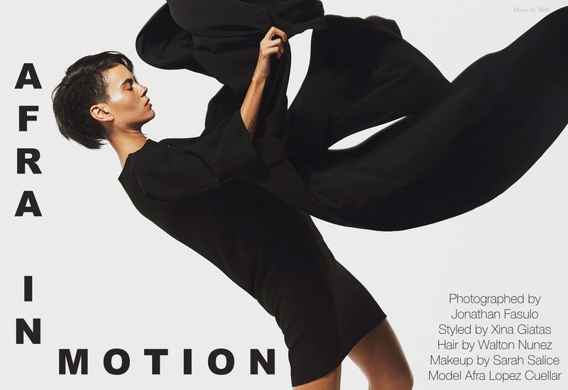 Young Magazine 'Afra in Motion' (Various Editorials)