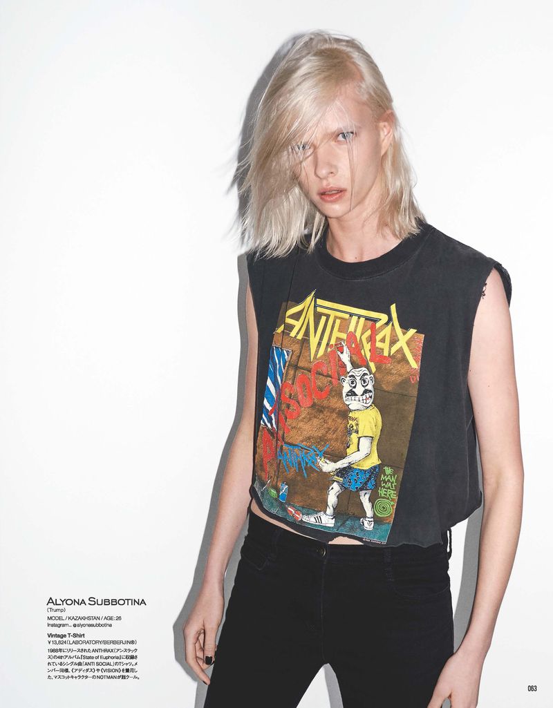 Nine Girls for Them Magazine (Various Editorials)