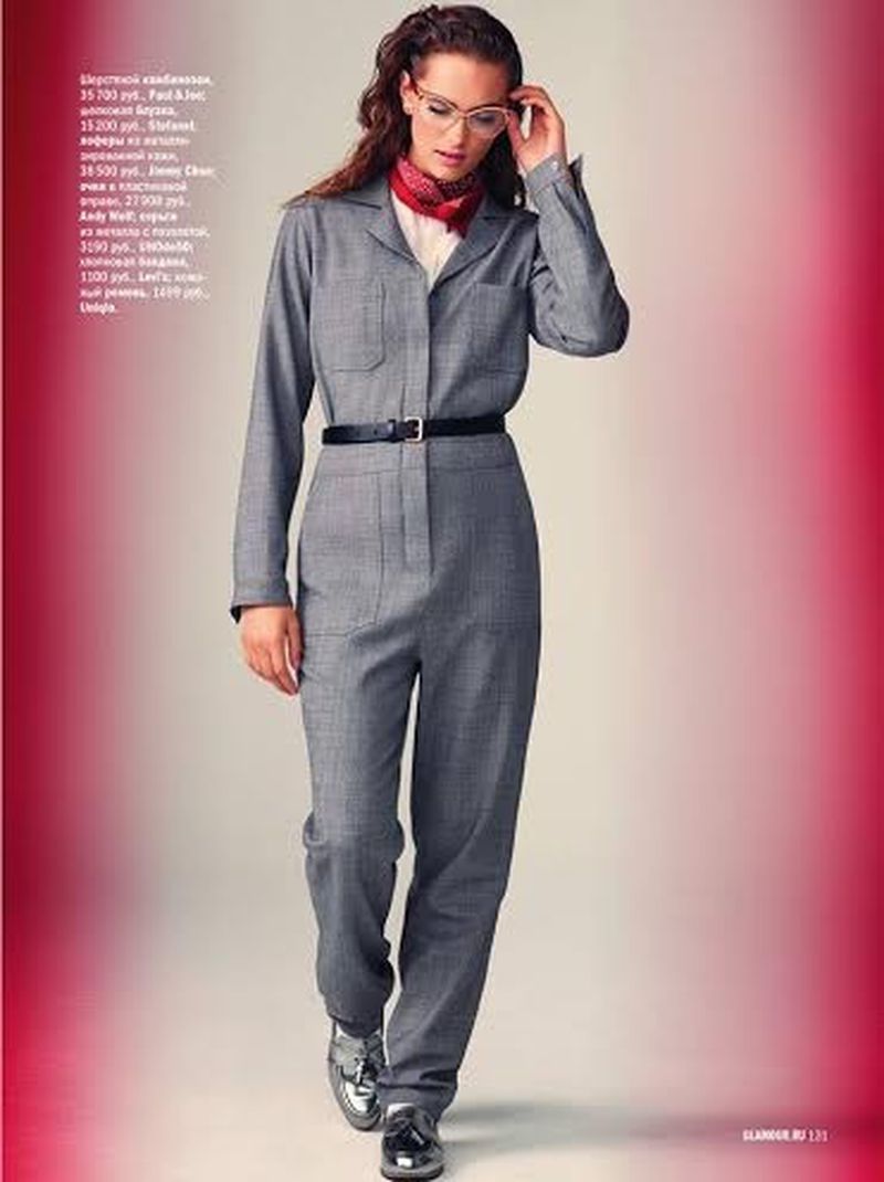 Stina Olsson by Chris Craymer (Glamour Russia)