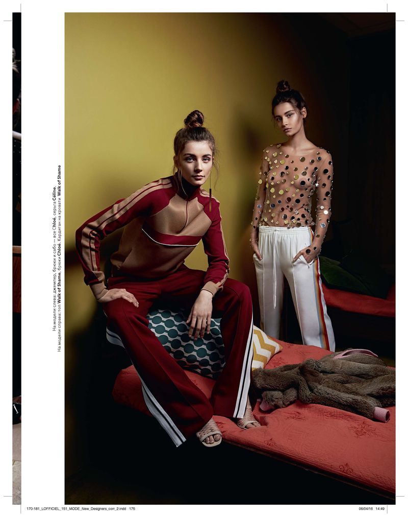 Twin Pics (L'Officiel Russia)