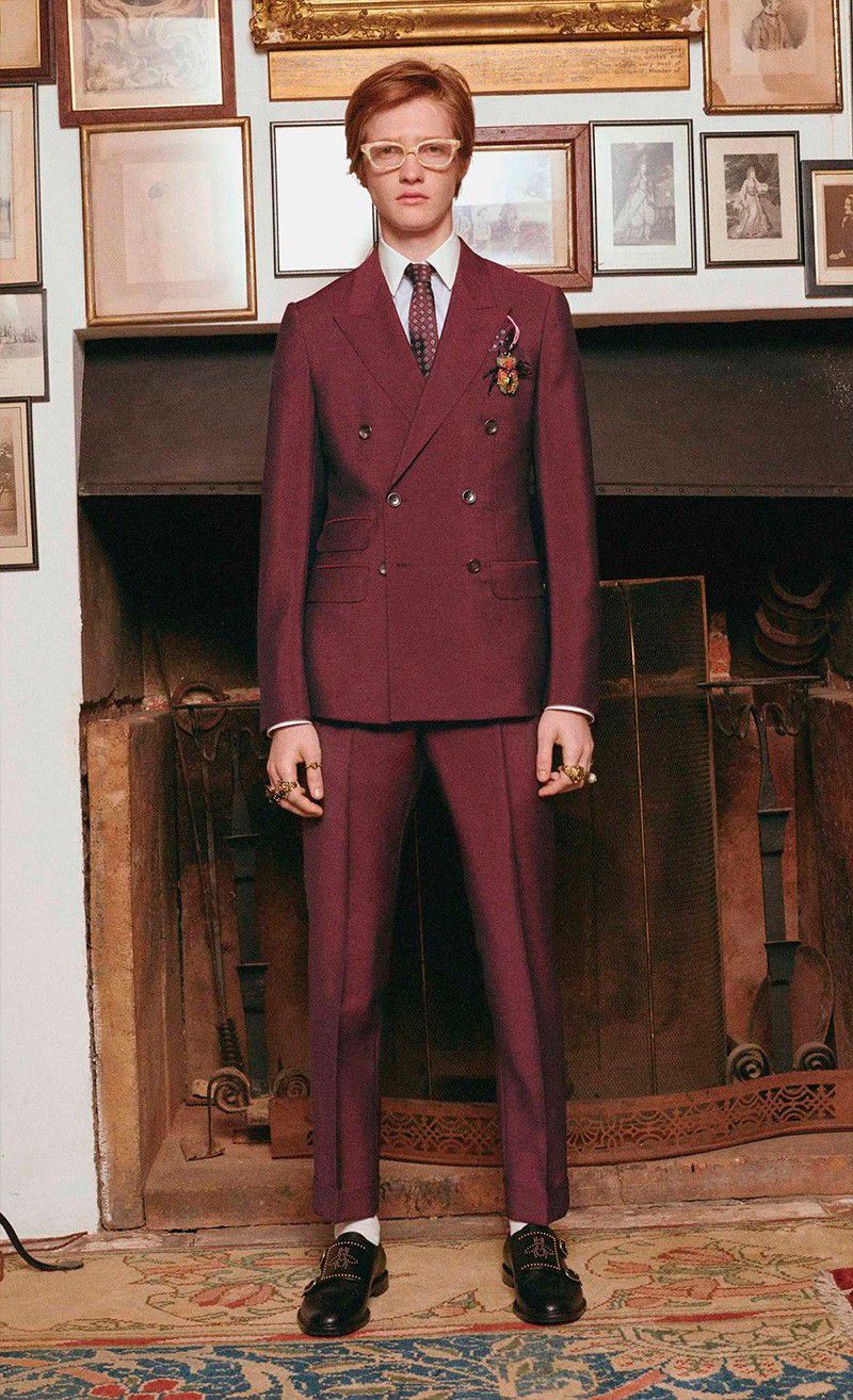 Gucci Cruise 2017 Men's Lookbook (Gucci)