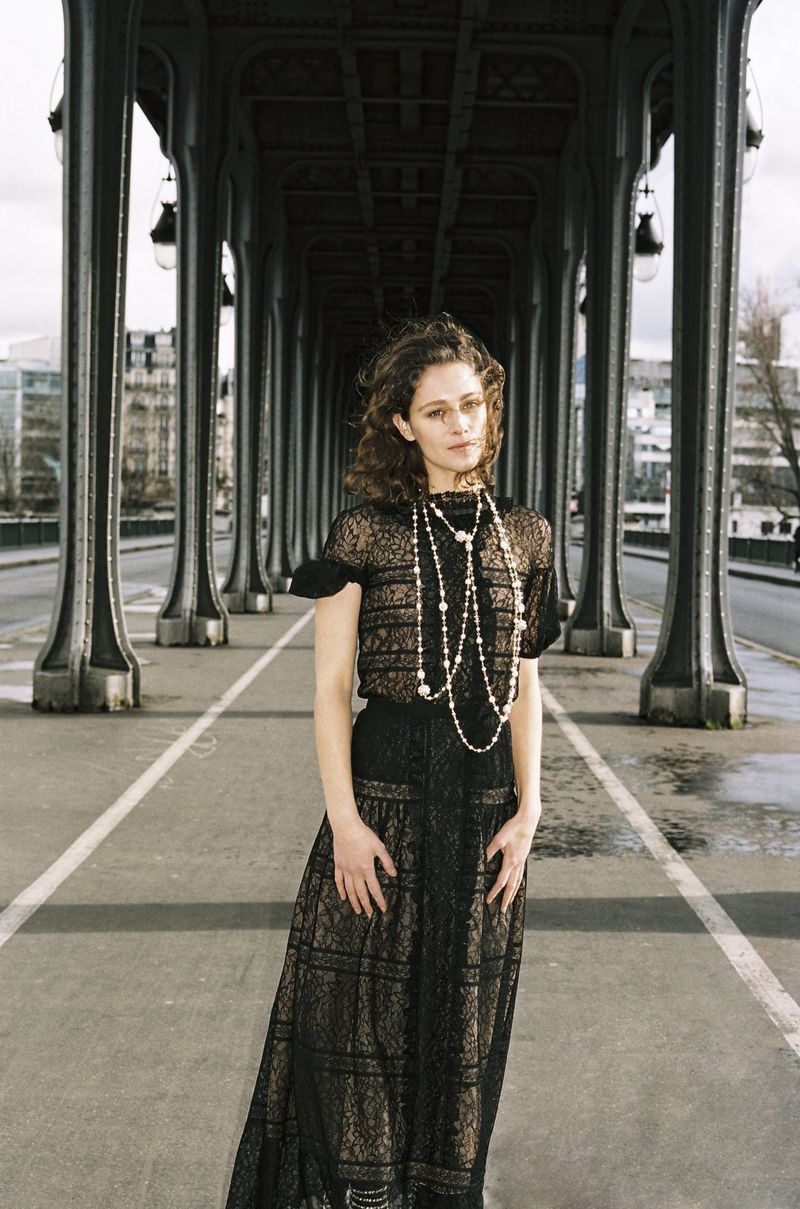 Shape, story, movement: French actor Ariane Labed x Chanel (Tank Magazine)
