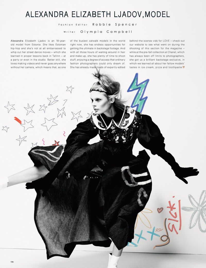 Alexandra Elizabeth (Love Magazine)