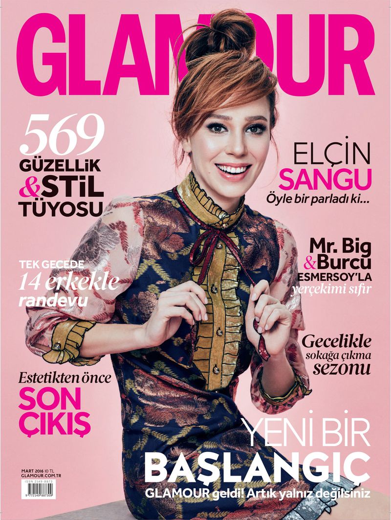 Glamour Magazine Turkey March 2016 Cover (Various Covers)
