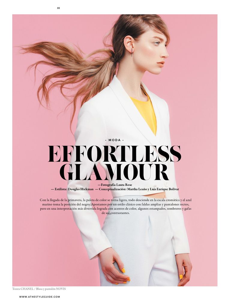 Effortless Glamour for A The Style Guide (Various Editorials)