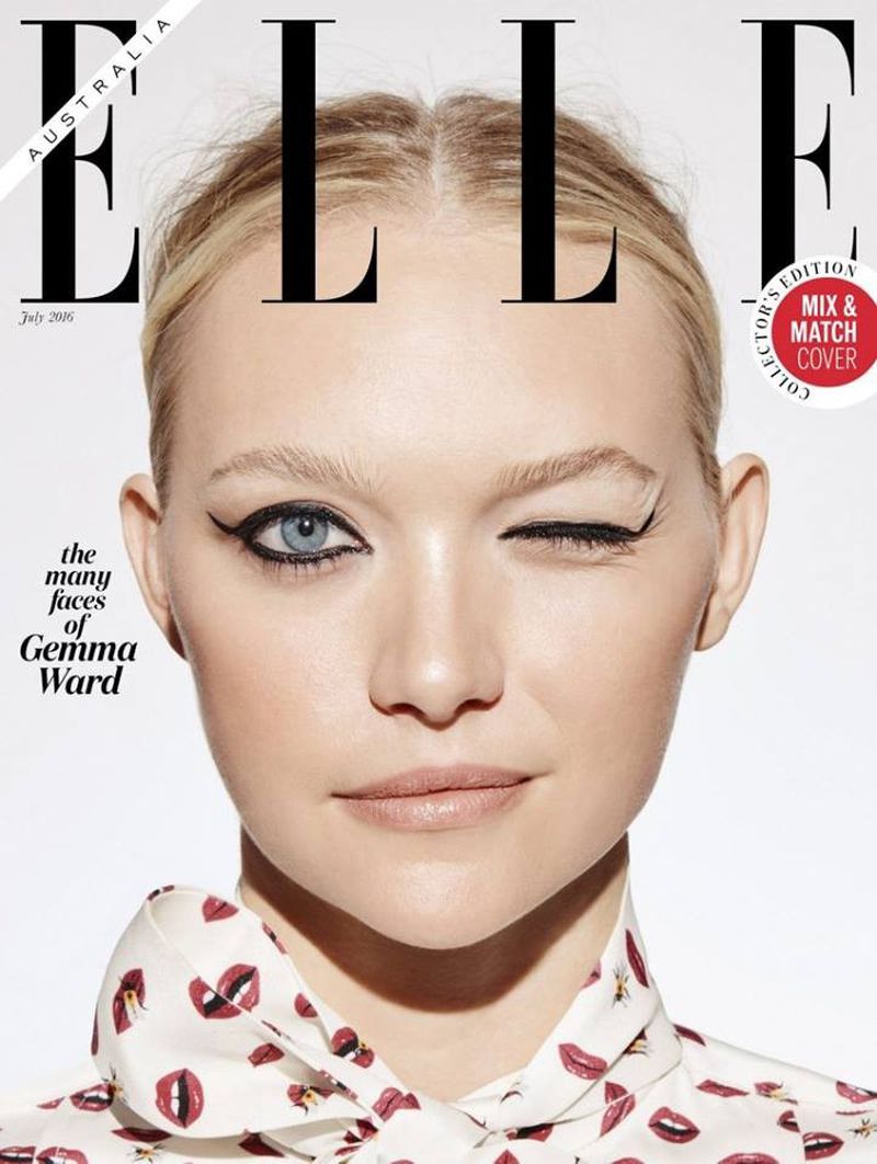 Elle Australia July 2016 Covers (Elle Australia)