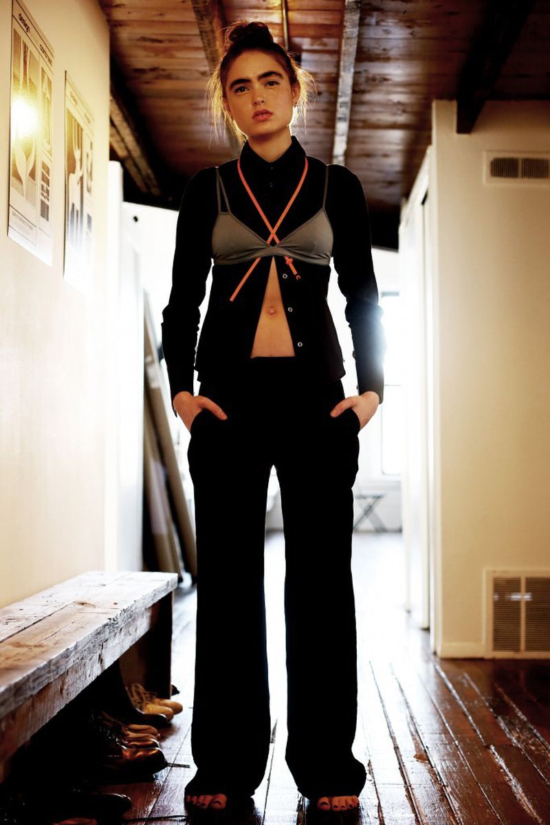 Model Behavior: Risa Bellak by Jingyu Lin (Wonderland Magazine)