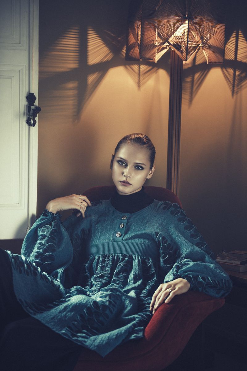 Arina Levchenko by Nikola Borissov (Elle Bulgaria)